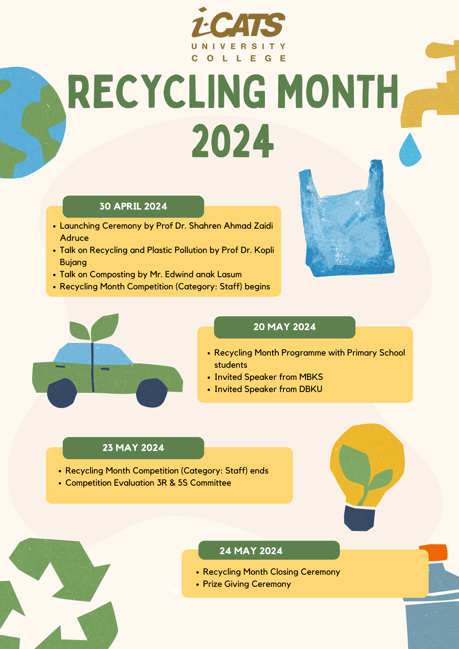 Recycling Months Talk - i-CATS UC 2.0