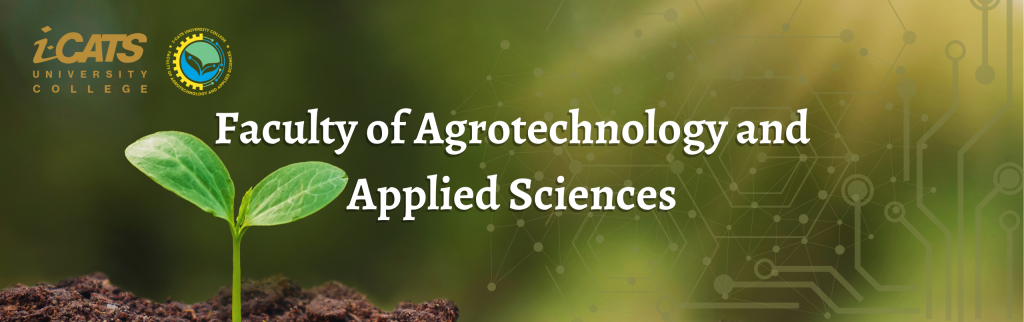 Overview - Faculty of Agrotechnology and Applied Sciences, i-CATS UC