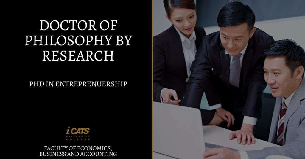 PhD in Entrepreneurship - Faculty of Economics, Business and Accounting ...