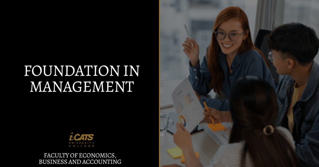 Foundation in Management - Faculty of Economics, Business and ...